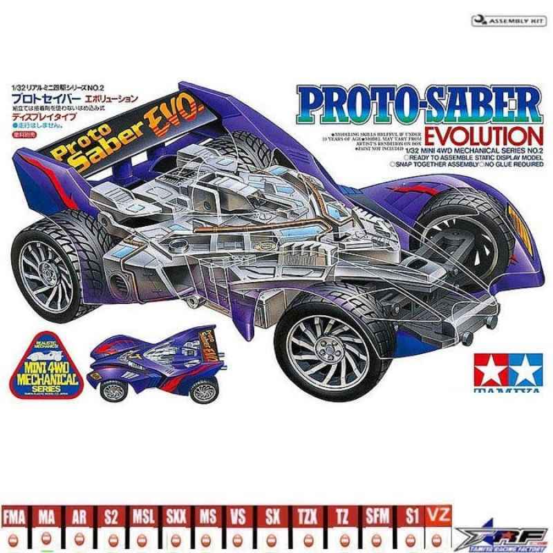 Promo Tamiya 95568 Proto Saber Evolution Diskon 33% di Seller Zakiya ...