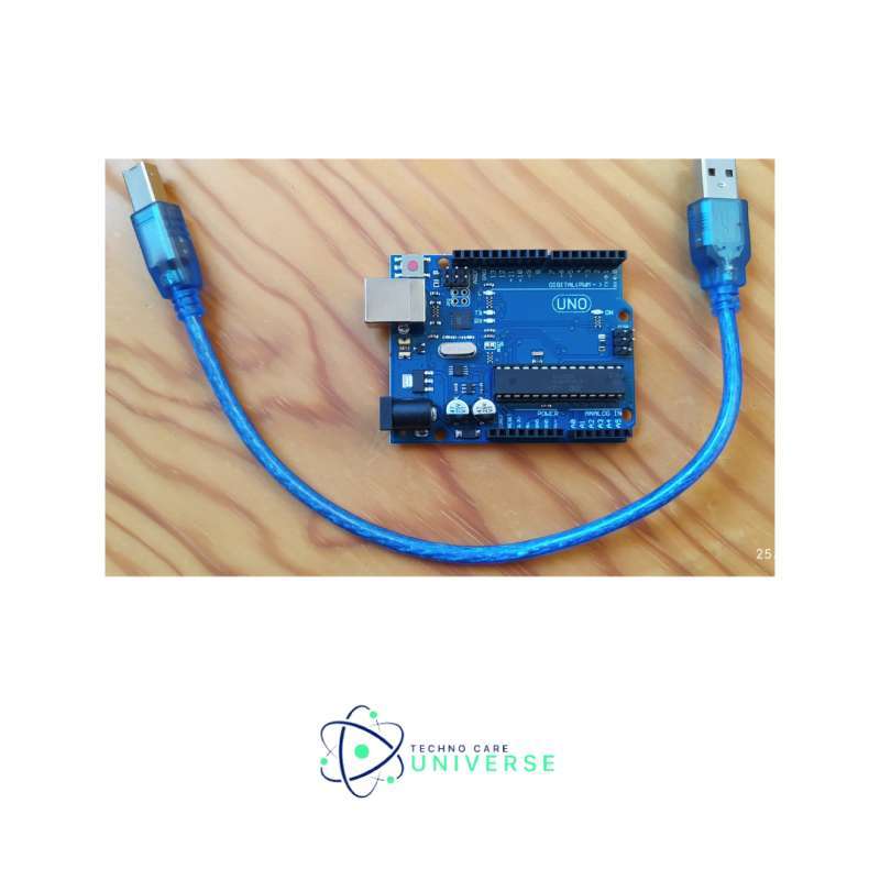 Jual Arduino Uno Dip Ic Atmega328 16u R3 + Kabel Usb - Tanpa Kabel Di ...