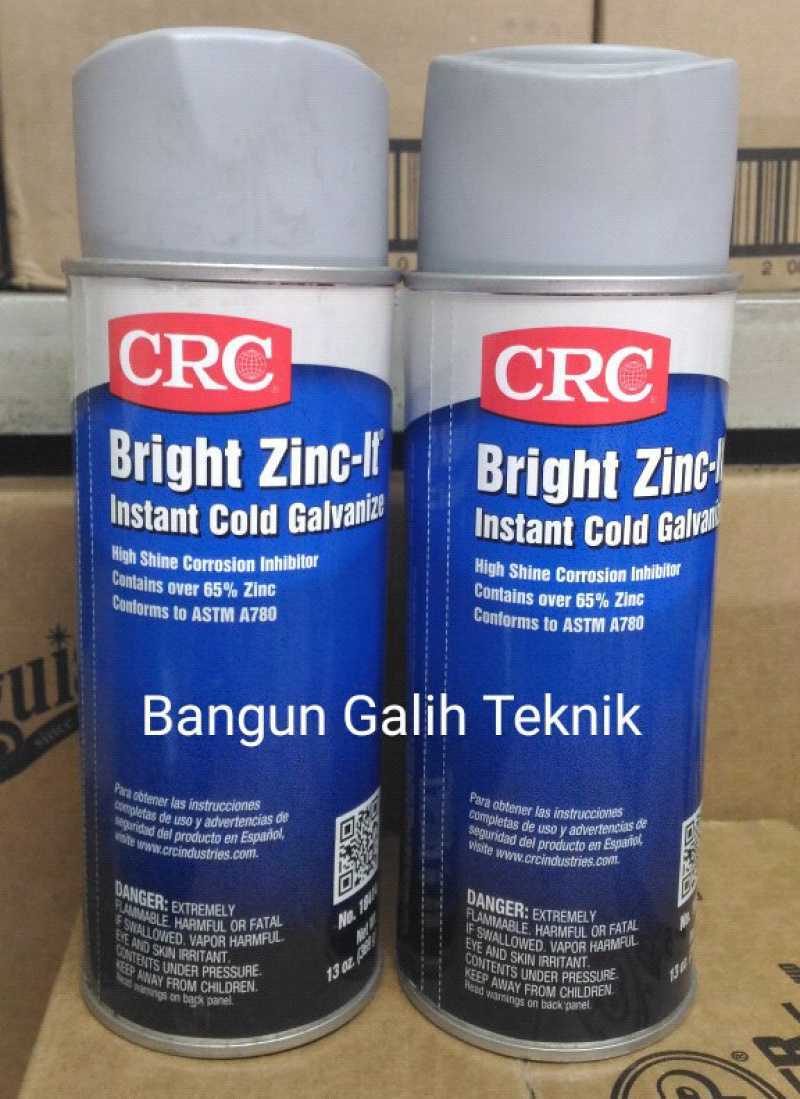 Promo CRC BRIGHT Zinc it instant cold galvanize - Multivariasi ...