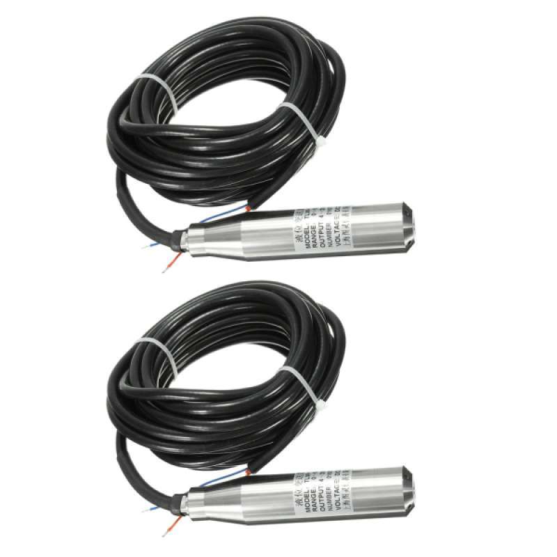 Promo 2pcs 304 STAINLESS STEEL WATER LEVEL TRANSMITTER TRANSDUCER ...