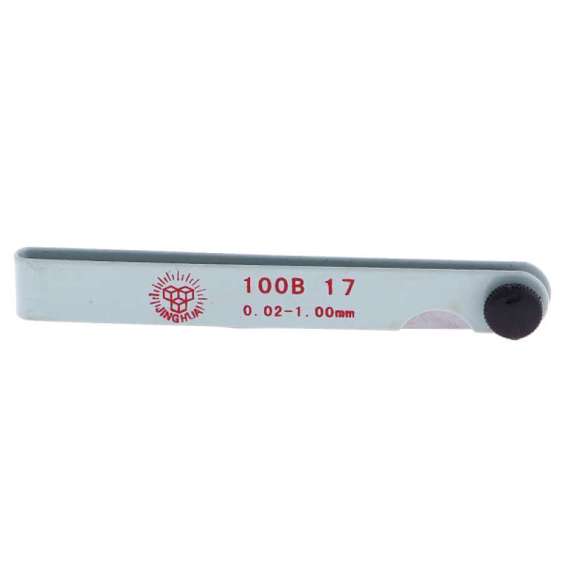 Jual Metric Feeler Gauge Ruler 17 Blade Spark Plug Valves Measure Gap ...