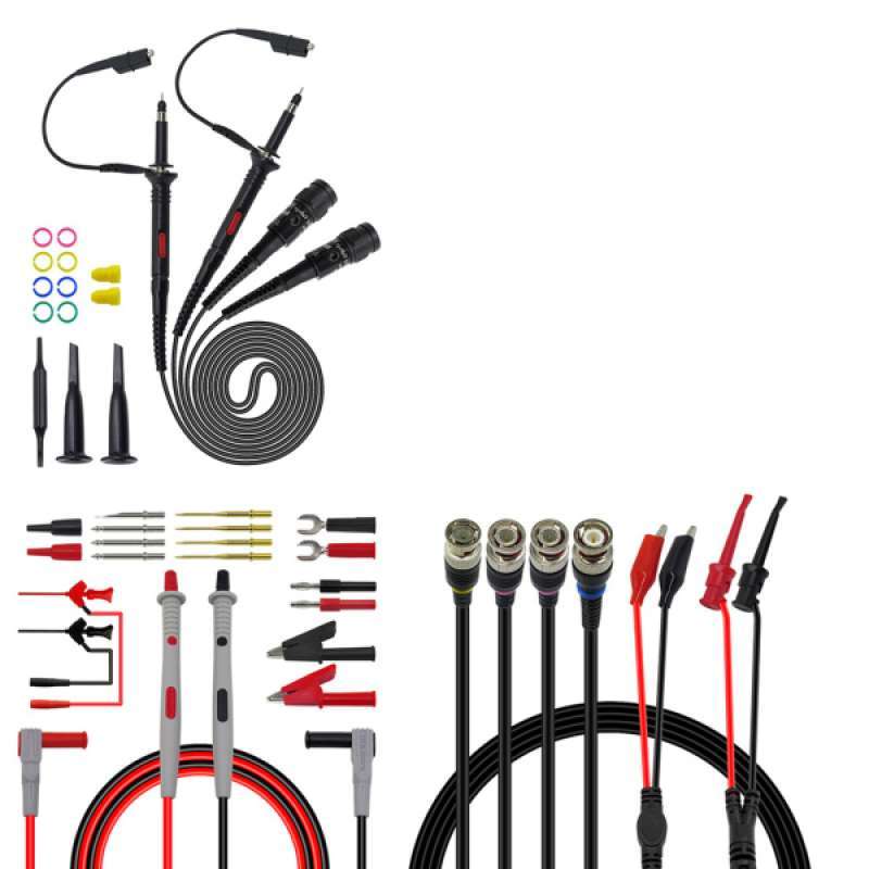 Promo Multimeter Oscilloscope Banana BNC Test Lead Probe Alligator Clip ...