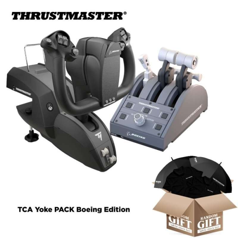 Promo Thrustmaster TCA Yoke Pack Boeing Edition Diskon 23% di Seller ...