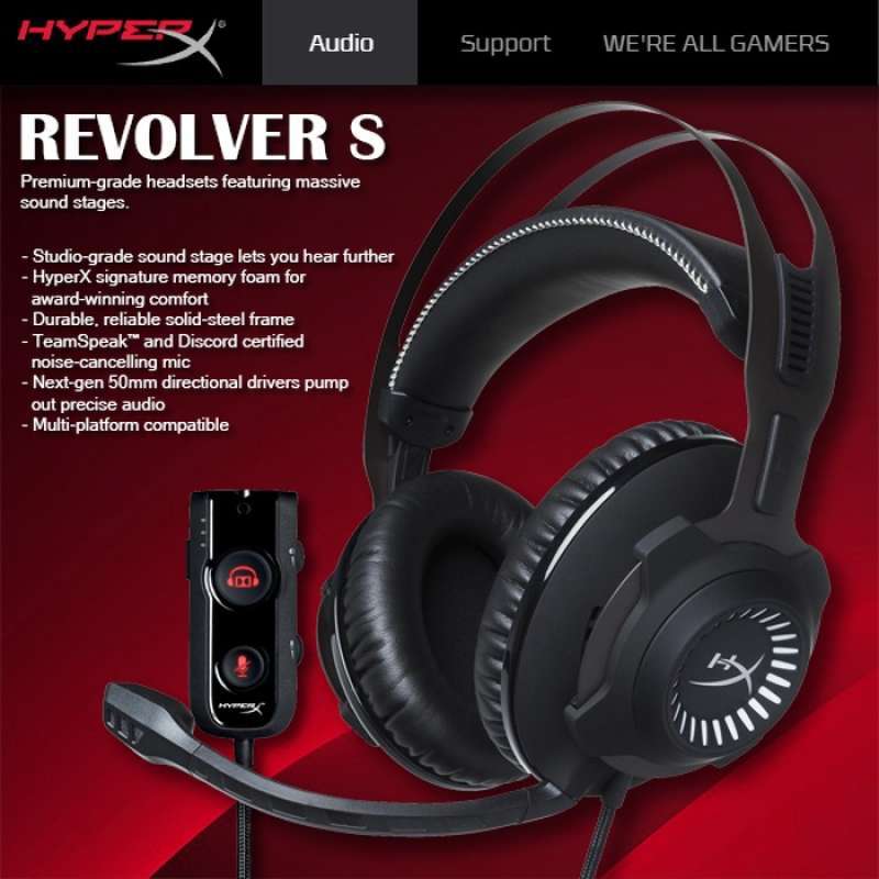 Promo HyperX Cloud Revolver S Pro Gaming Headset Diskon 23% di Seller Moni Store - Duri Kepa ...