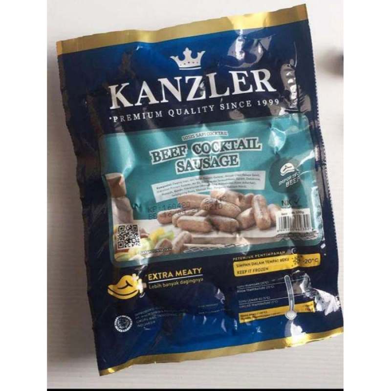 Promo Kanzler Sosis Beef Cocktail Sausage [500g] Diskon 5% di Seller ...