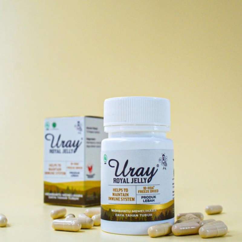 Jual Uray Royal Jelly 30 Kapsul / Madu Royal Jelly Di Seller Zensporty ...