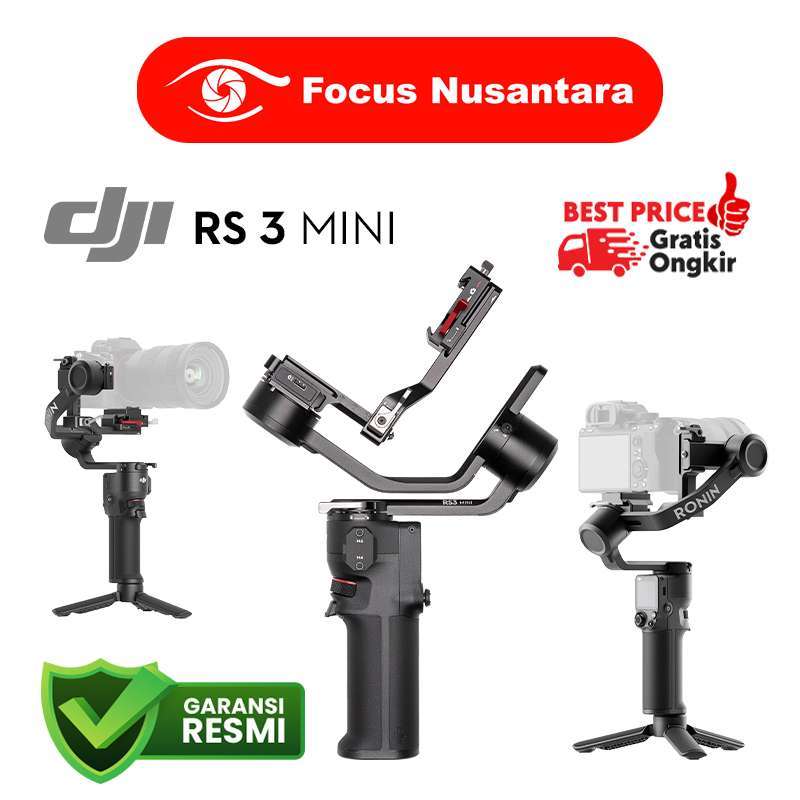 Promo Focus Nusantara - Dji Rs 3 Dji Rs3 Mini Gimbal Stabilizer Diskon 26% Di Seller Focus ...
