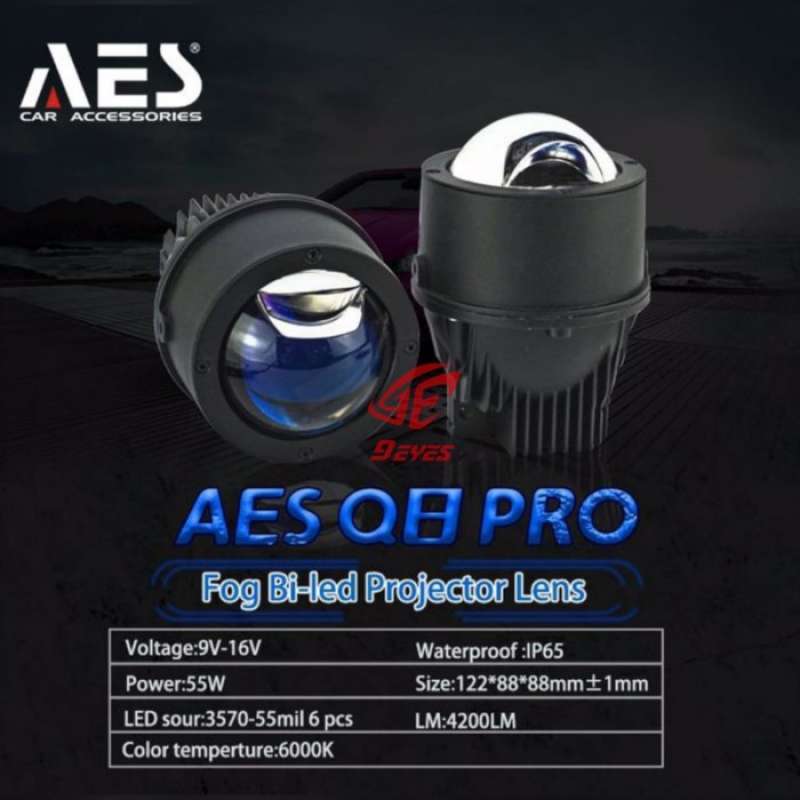 Promo FOGLAMP BILED PROJECTOR LASER AES Q8 PRO HI LOO BEAM - TOYOTA ...
