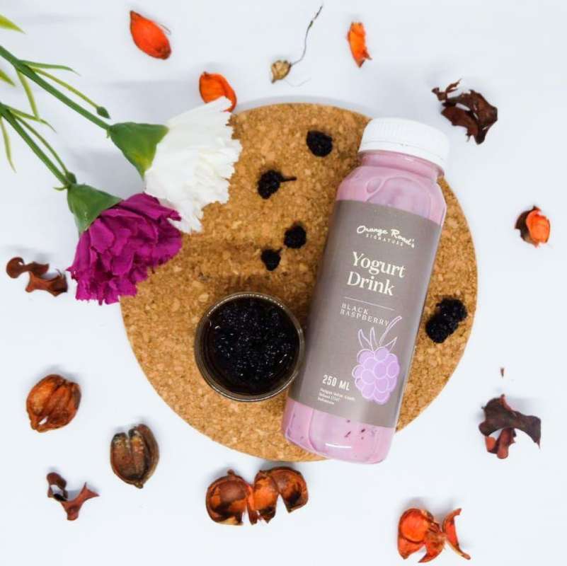 Jual Black Raspberry Signature Yogurt di Seller Orange Road's Signature ...