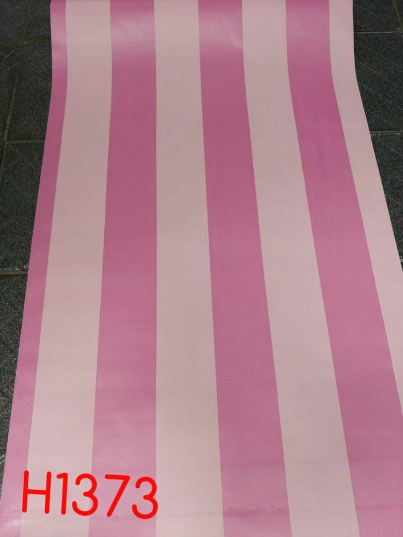 Promo Garis Garis Pink || Wallpaper Sticker 45Cm X 10M Diskon 23% di ...