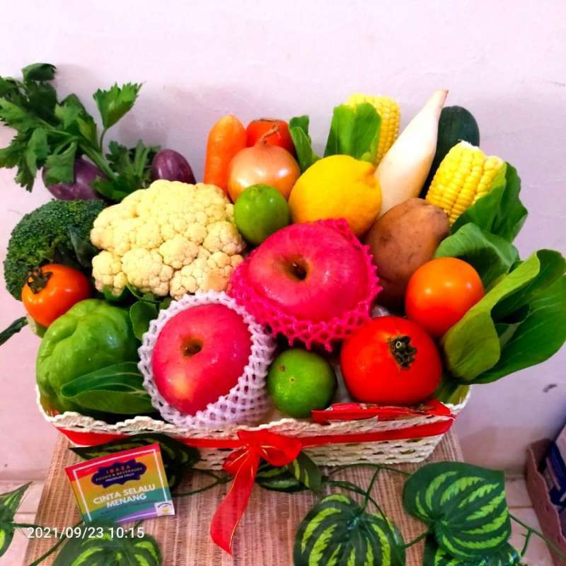 Jual Parcel Sayur & Buah Ibaza 901 Limited Edition Keranjang Serbaguna ...