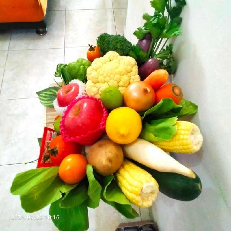 Jual Parcel Sayur & Buah Ibaza 901 Limited Edition Keranjang Serbaguna ...