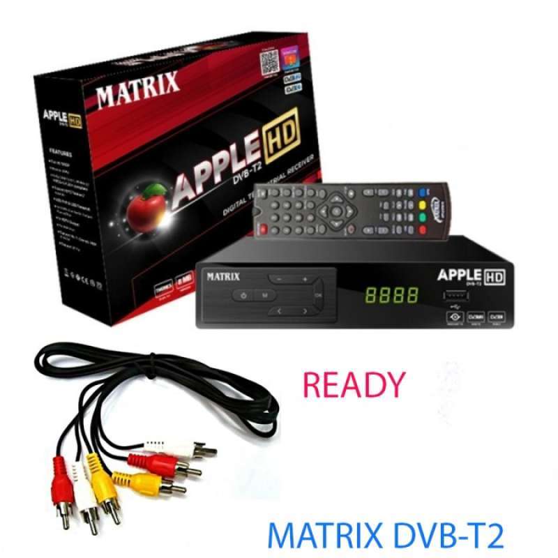Promo Set Top Box Matrix Silver DVB T2 Digital Receiver Tv STB+HDMI ...