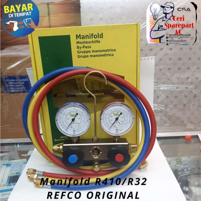Promo Manifold Set Refco tipe BM2-6-DS-R32 | Analyzer R32 R410a Diskon ...