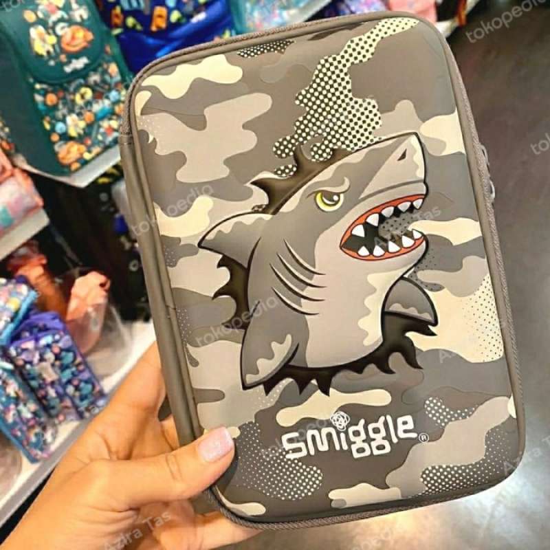 Promo CASE ORGANIZER SMIGGLE SHARK - TEMPAT PENSIL BESAR ANAK ANAK ...