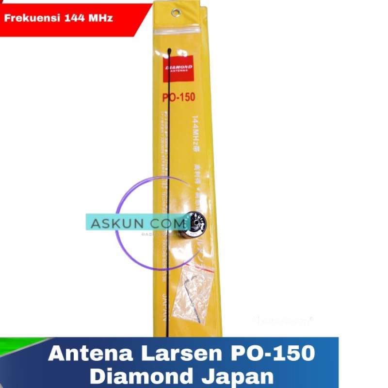 Promo Antena Larsen Po-150 Diamond Japan Quality Frekuensi Vhf 144 Mhz Diskon 23% di Seller ...