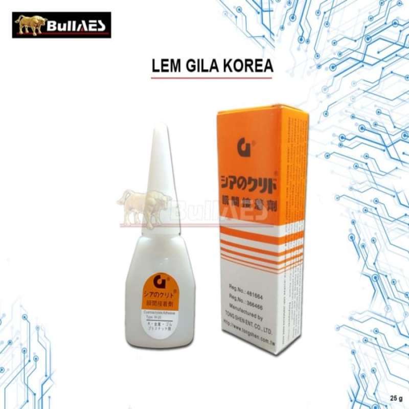 Promo Premium lem gila korea cocok untuk lem drl fleksibel Limited ...