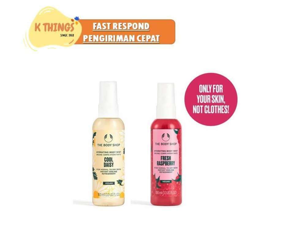 Jual The Body Shop Cool Daisy Hydrating Body Mist Cologne Original Di ...