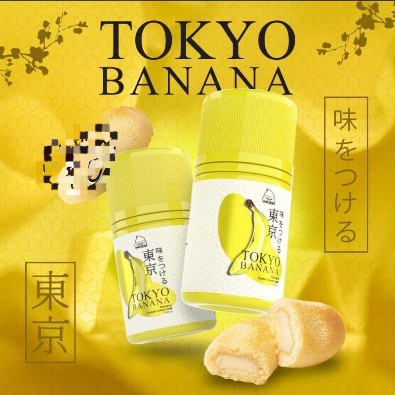 Promo Tokyo Banana Classic 60ml Custard Cream Cake Diskon 13% di Seller ...