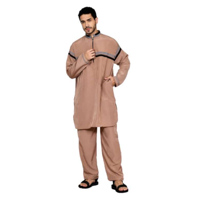Promo Setelan Al Zafeer Rafvero Baju Gamis Pria Muslim Model Terbaik ...