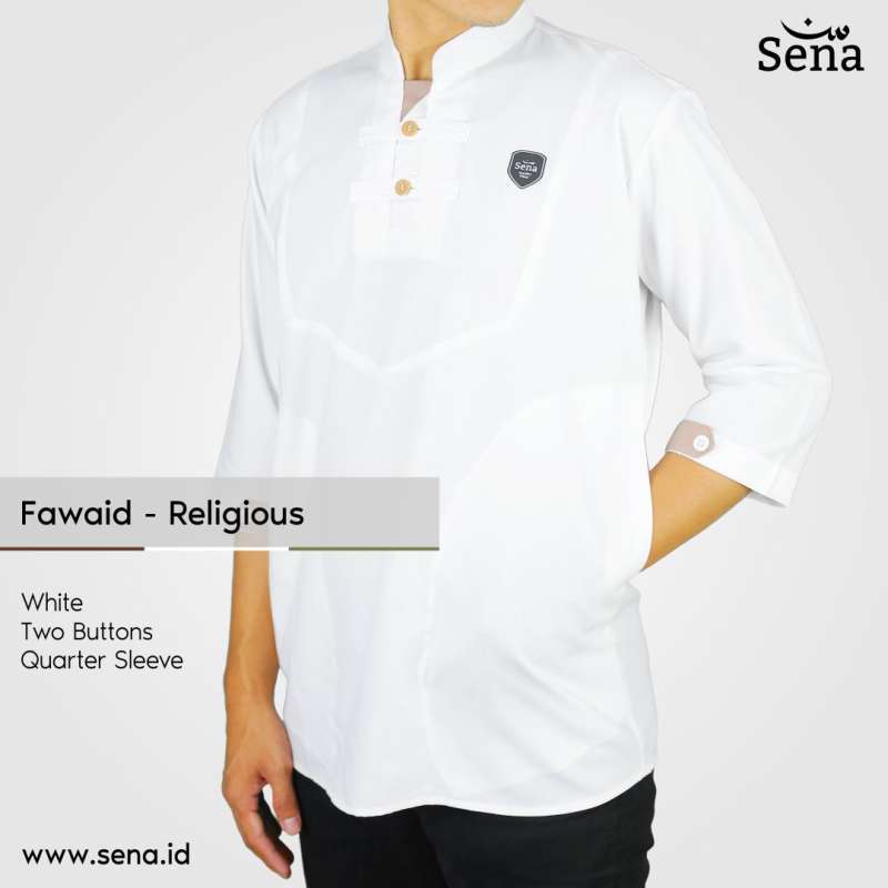 Promo SENA FAWAID - RELIGIOUS | Baju Kemeja Koko Pria - Kemeja Formal ... Promo SENA FAWAID - RELIGIOUS | Baju Kemeja Koko Pria - Kemeja Formal ...