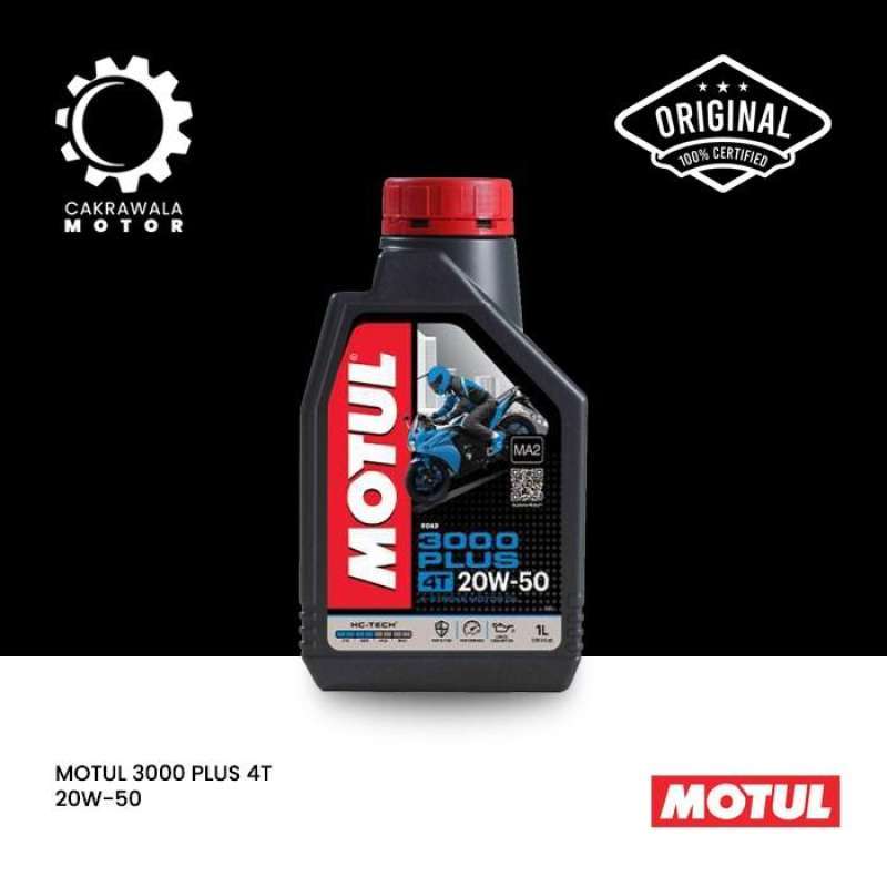 Jual Oli Mesin Motor Motul 3000 PLUS 4T 20W-50 di Seller cakrawalamotor - Kecapi, Kota Cirebon ...
