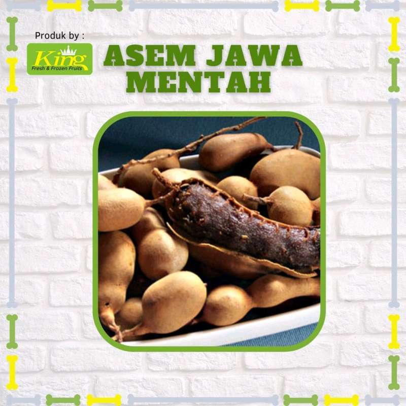 Promo Asem jawa utuh 250gr, buah asem jawa segar, asem jawa utuh Diskon ...