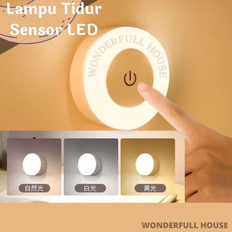 Jual Lampu Led Sensor Otomatis Lampu Kamar Lampu Belajar Lampu Tempel ...