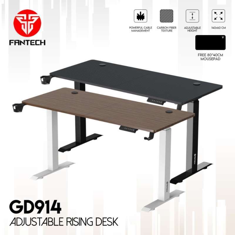 Jual Fantech Gaming Desk GD914 Electric / GD-914 Meja Gaming Elektrik ...