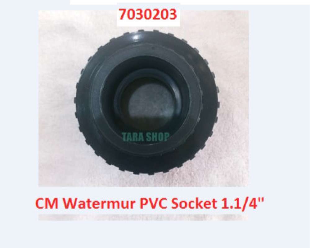 Jual WATERMUR/WATER MUR/UNION SOCKET PVC 1.1/4 INC CM - 7030203 di ...