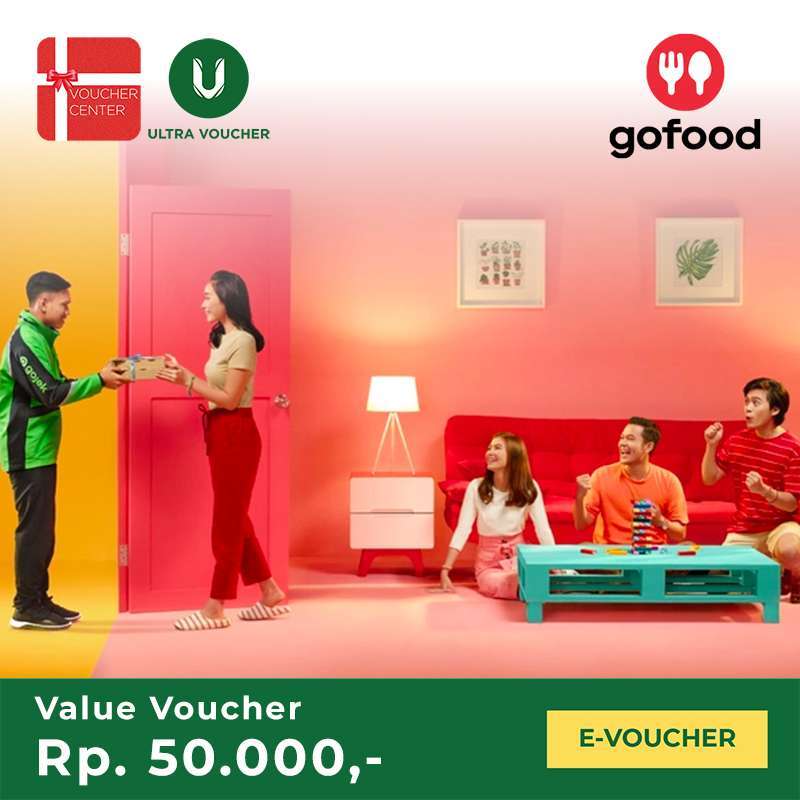 Jual Gojek Voucher Digital Gofood Rp. 50.000 Di Seller Ultra Voucher Vc ...