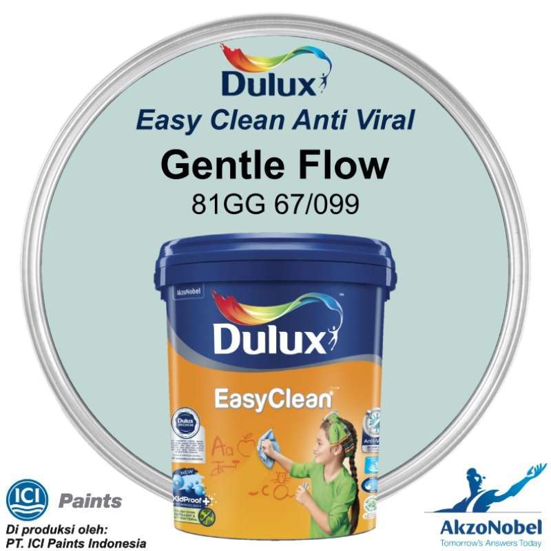 Jual CAT DULUX EASY CLEAN 20 LT - GENTLE FLOW 81GG 67/099 di Seller ...