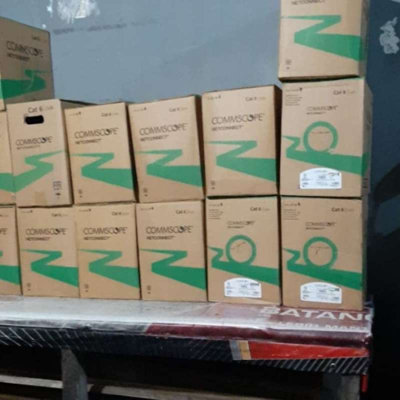 Jual Kabel Lan Utp Cat 6 Amp Commscope Cat6 di Seller Grock Store ...