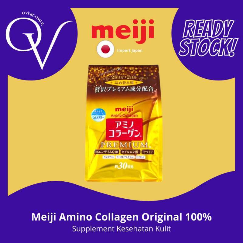 Promo Meiji Amino Collagen Premium Refill Original 100% Diskon 35% di ...