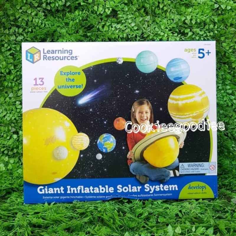 Jual Learning Resources Giant Inflatable Solar System, 12 Pieces, 8 ...