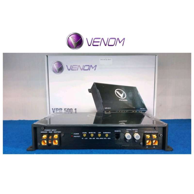 Promo Venom Pandora VPR-500.1 Power Amplifier Mobil Monoblock Max ...