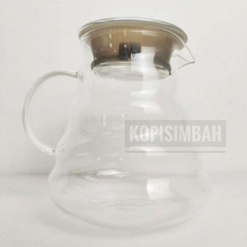 Jual Glass Coffee Server - Server Kopi Kaca 800ml Pour Over Alat Seduh ...