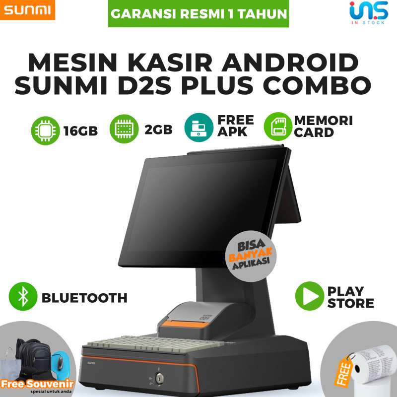 Jual Mesin Kasir Android Sunmi D2s Plus Combo Ram 2/16gb Terlaris Di Seller In Stock - Kalideres ...