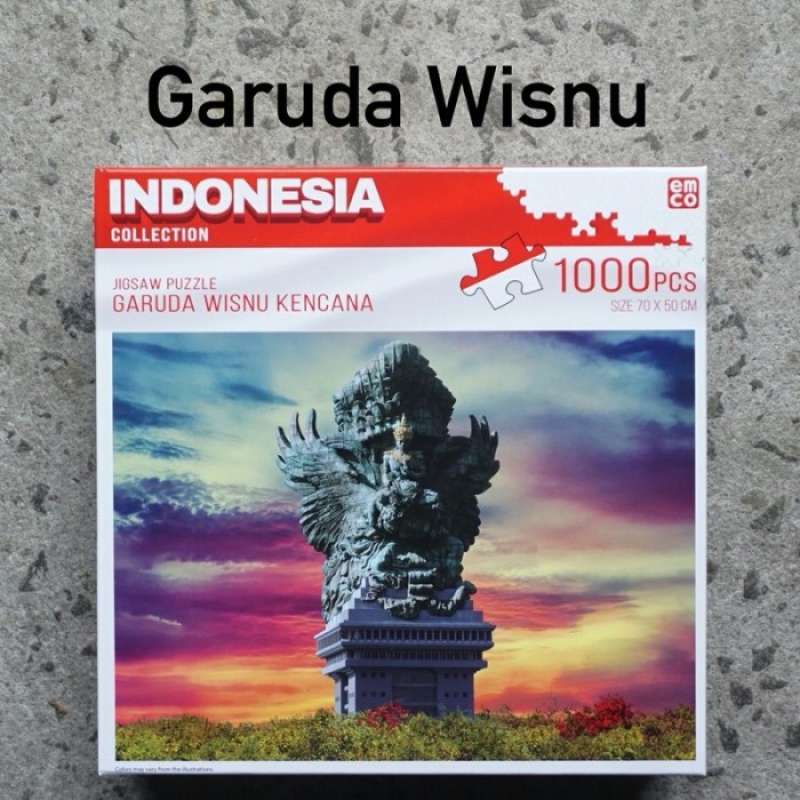 Promo Emco Jigsaw Puzzle Indonesia Collection 1000pcs Premium Softclick ...