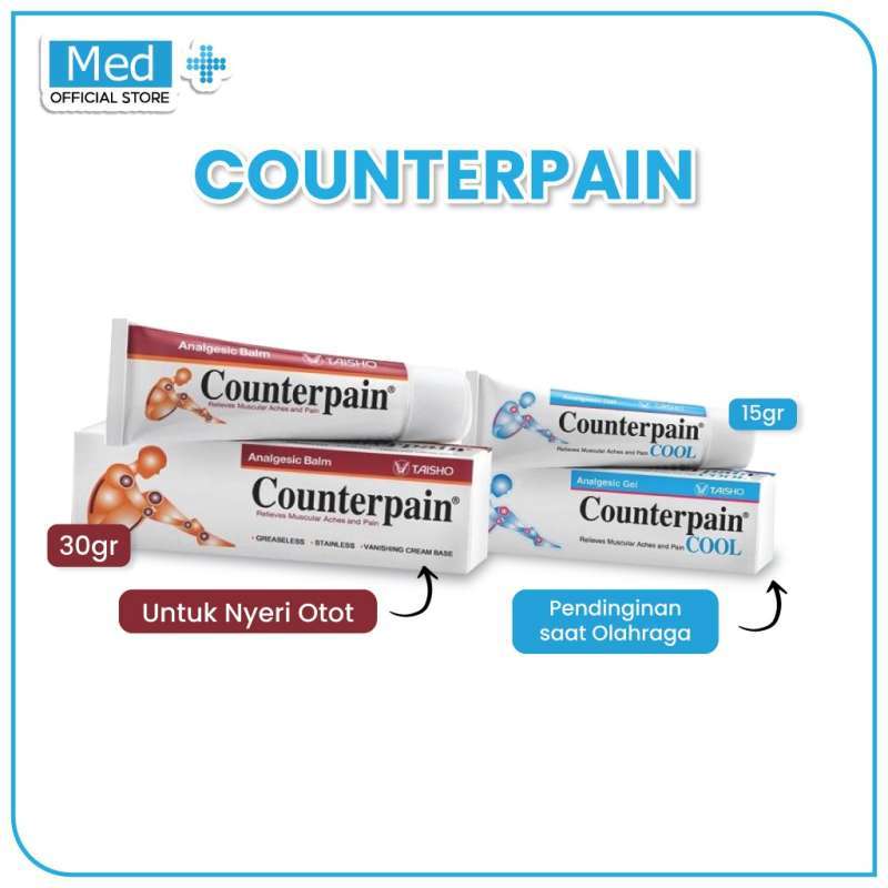 Jual Med+ Counterpain DUO - Cream 30 Gr & Cool 15 Gr di Seller Med+ ...