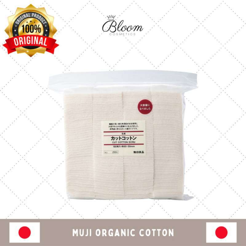 Promo Muji Organic Cotton / Kapas Muji Original Japan Eceran / Satuan Diskon 20% di Seller Mimii ...