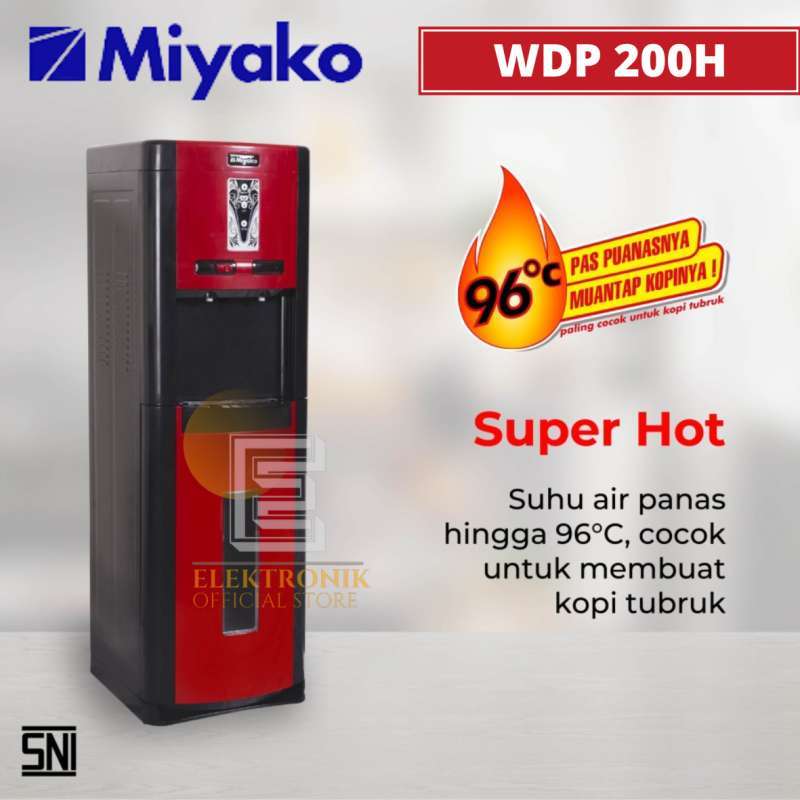 Jual Miyako Dispenser Galon Bawah Wdp 200h Dispenser Galon Bawah Di ...