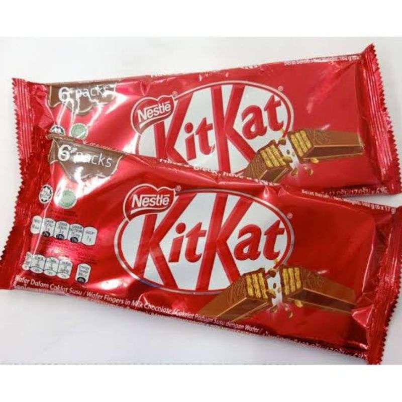 Jual Nestle Kitkat Kit Kat Multipack 2f 2 Finger Chocolate Cokelat Isi ...
