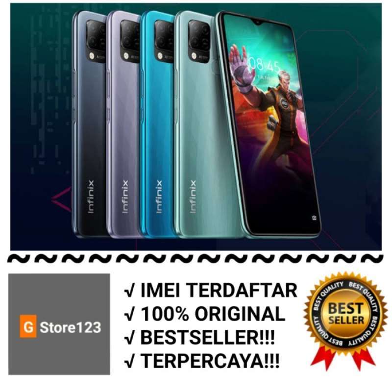 Promo Infinix Hot 10S 6/128 GB GARANSI RESMI 1 TAHUN Diskon 33% di ...