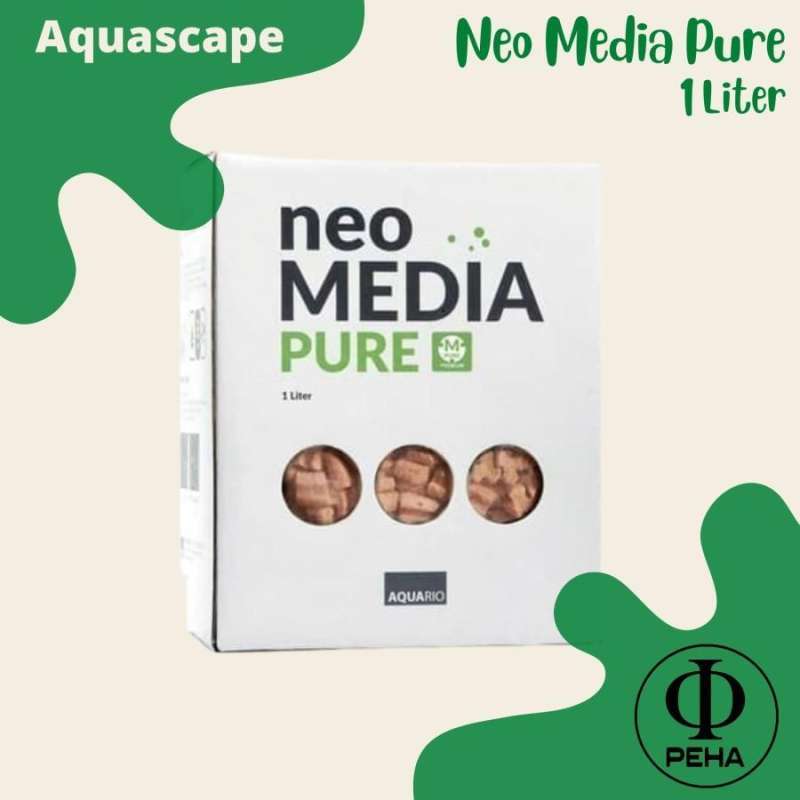 Jual Neo Media Pure Premium 1L Aquario Rumah Bakteri Media Filter Media ...