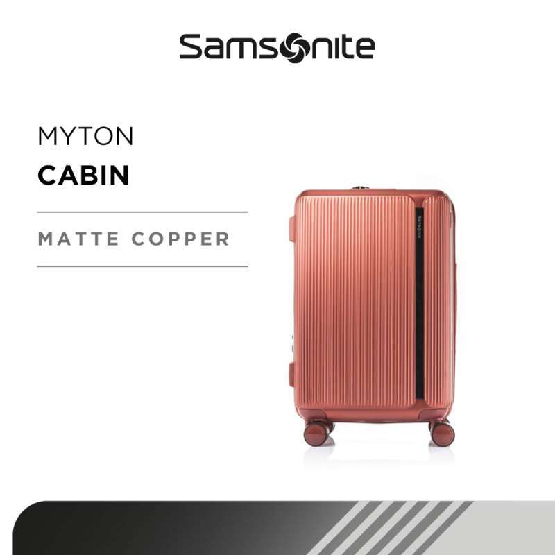 Jual Samsonite Koper Hardcase Myton Cabin 20 inch - Matte Copper di ...