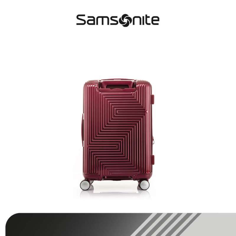 Jual Samsonite Koper Hardcase Azio Cabin 20 inch - Glossy Burgundy di ...