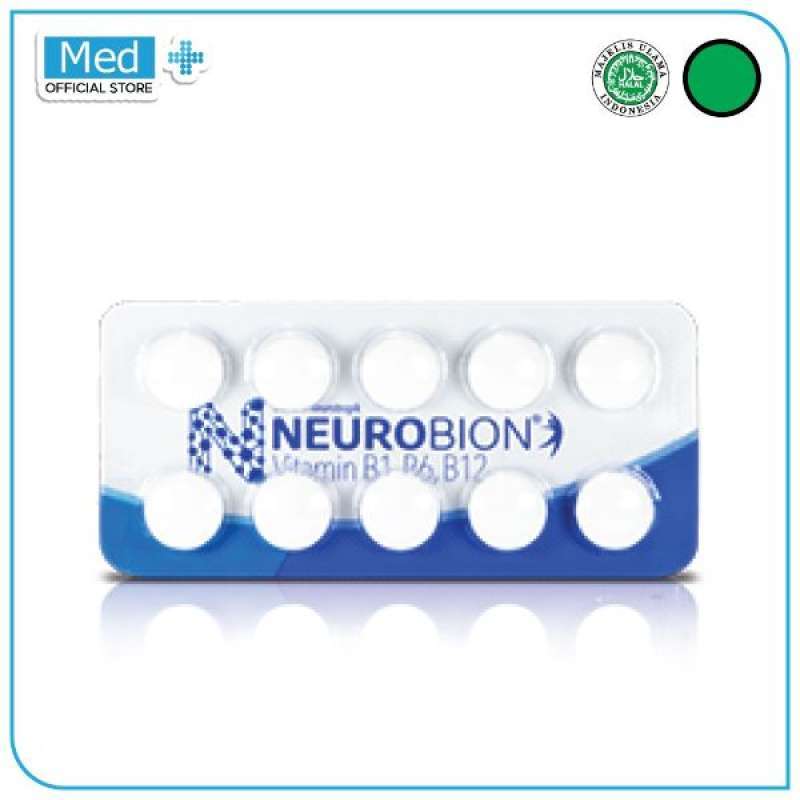 Jual Med+ Neurobion Forte & Neurobion Putih 1 Strip Isi 10 Tablet ...