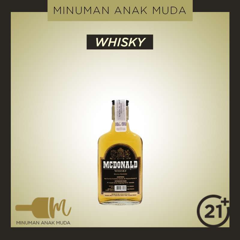 Jual McDonald Whisky 180ml di Seller Minuman Anak Muda - Pakulonan ...