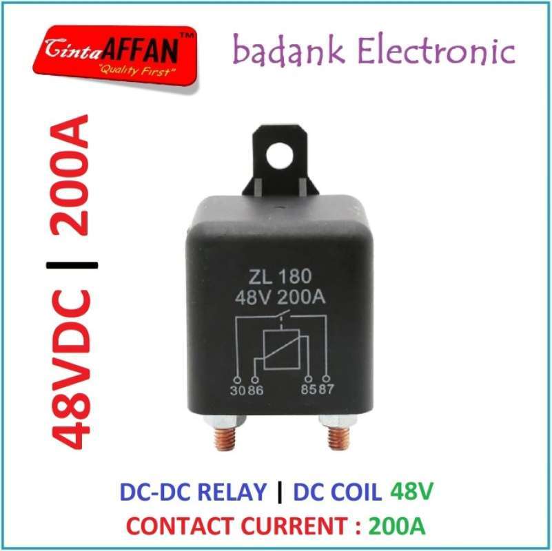 Promo Coil 48v Dc-dc Relay 200a Automotive Heavy Duty High Current ...